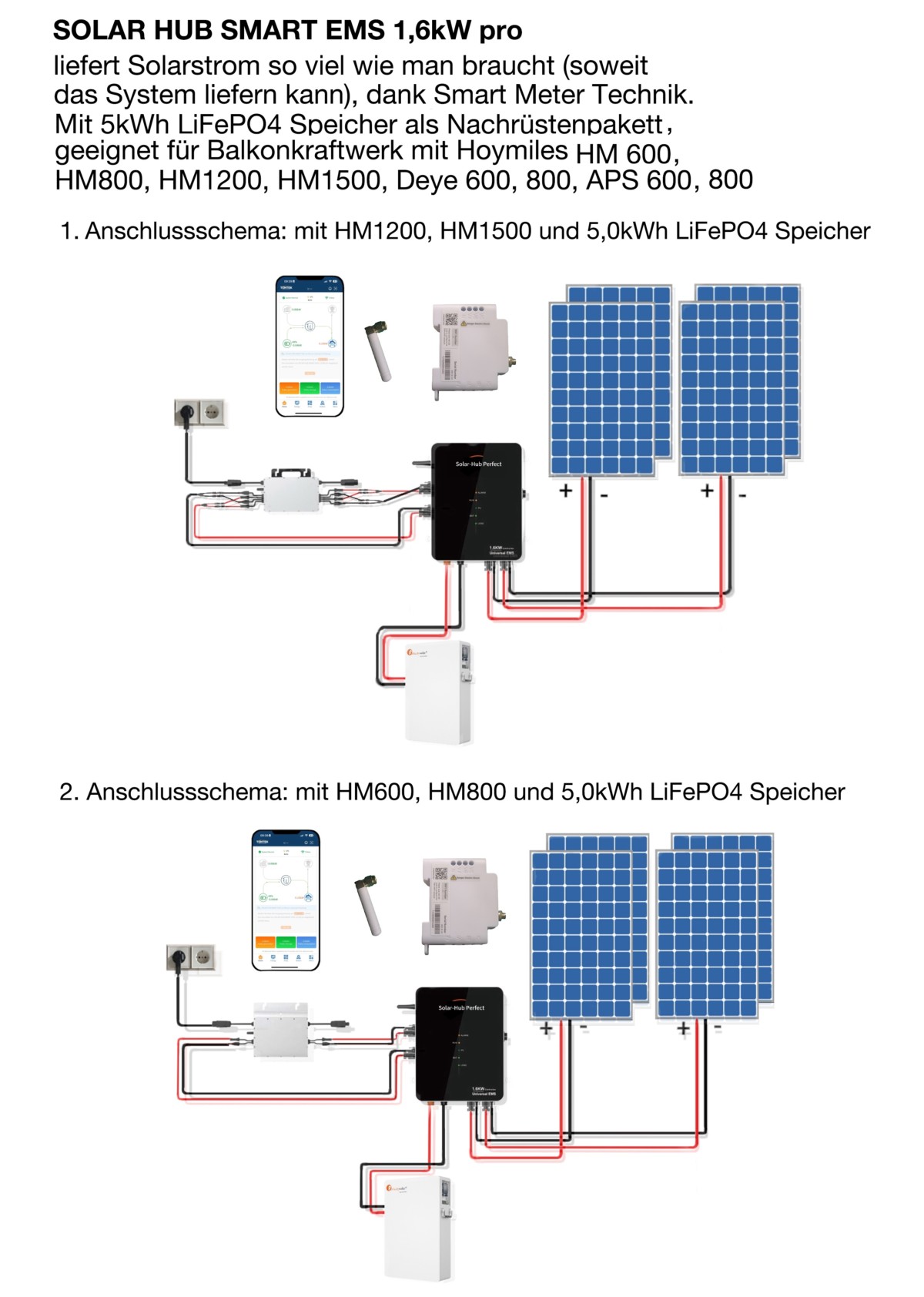 5,0kWh Speicher für Solaranlage / Balkonkraftwerk rund um die Uhr ... 5,0kWh Speicher für Solaranlage / Balkonkraftwerk rund um die Uhr ...
